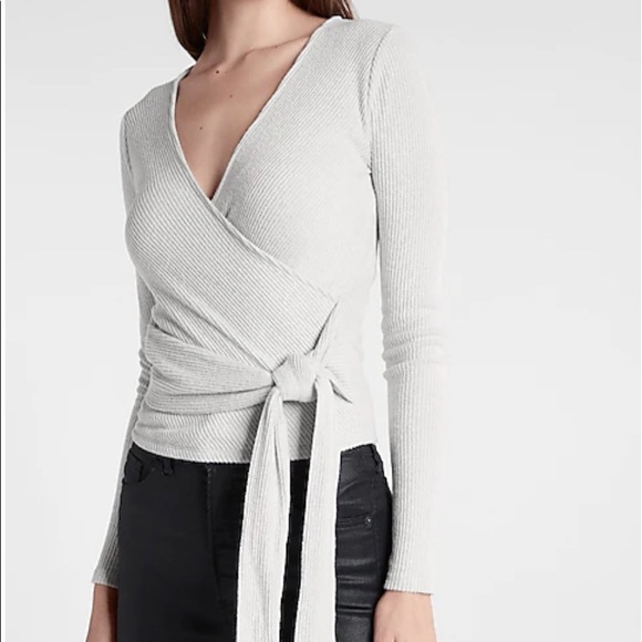 emory park | Tops | Emory Park Crop Top Wrap Front Top | Poshmark